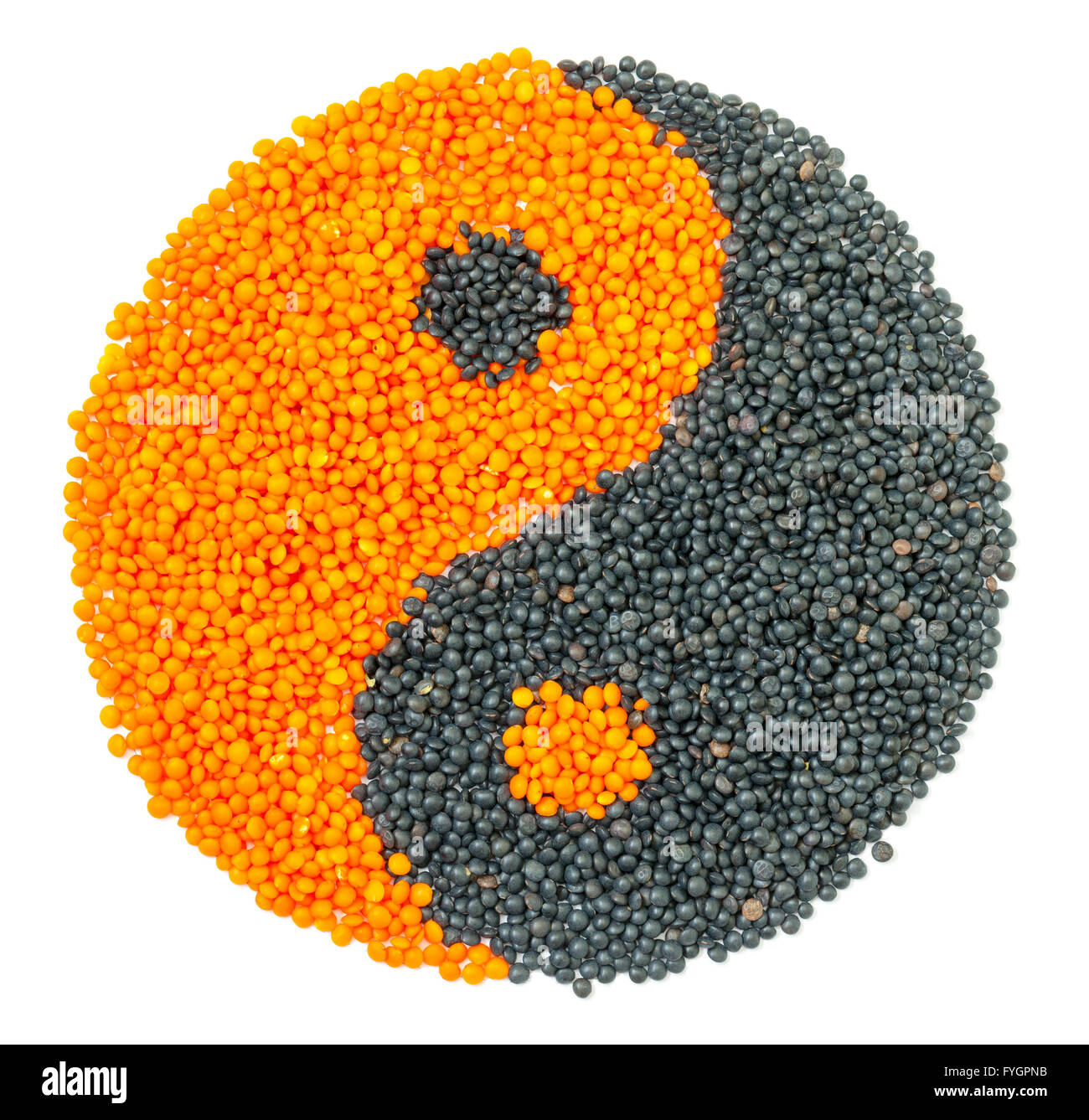 Yin yang bean hi-res stock photography and images - Alamy