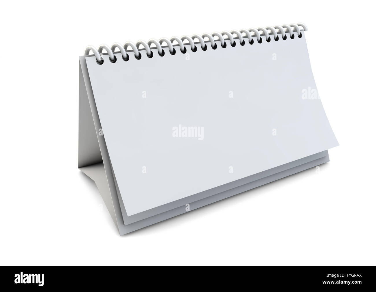Blank calendar page hi-res stock photography and images - Alamy