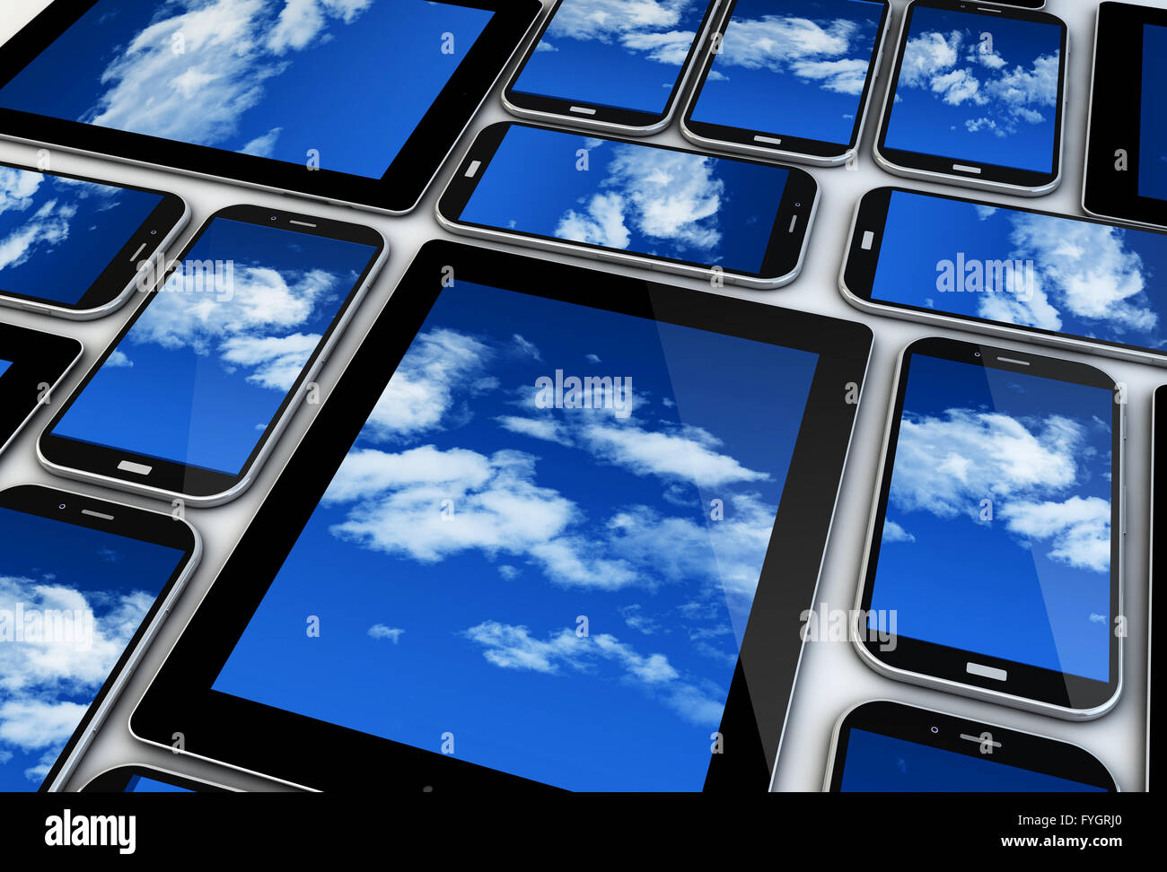 Cloud devices hi-res stock photography and images - Alamy