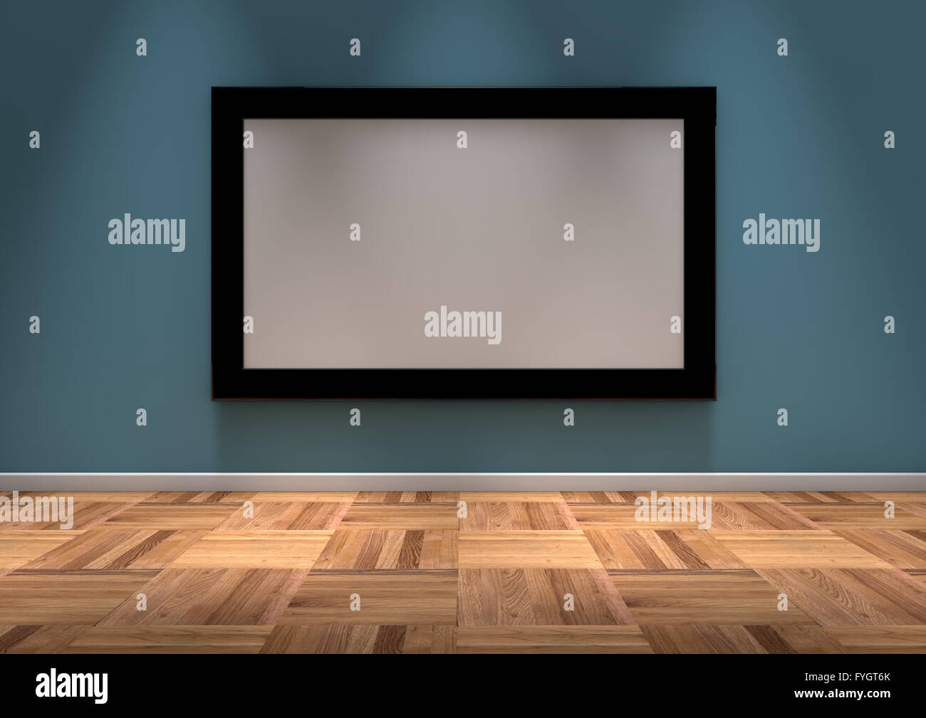 Empty gallery wall hi-res stock photography and images - Alamy