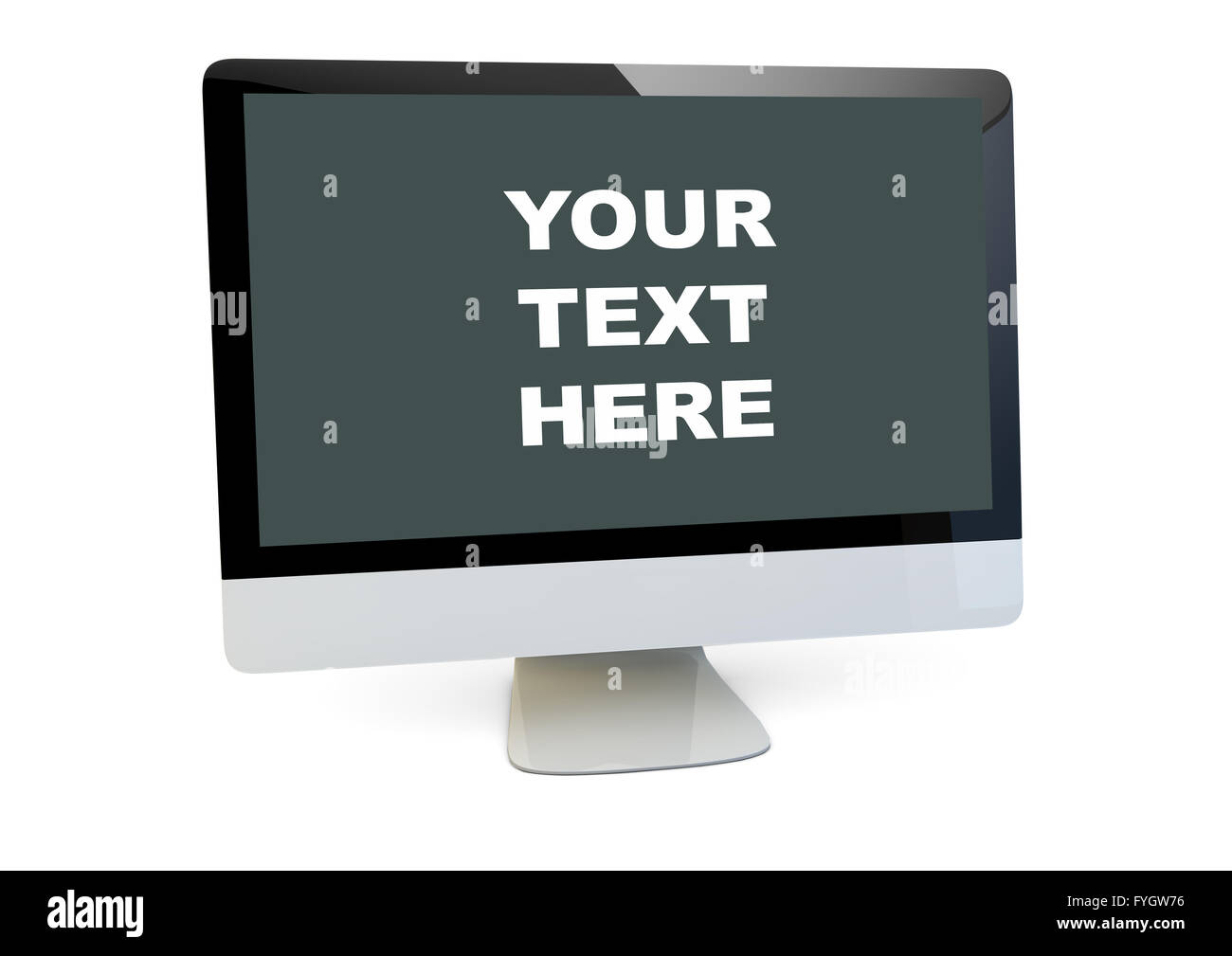 Internet computer screen Cut Out Stock Images & Pictures - Alamy