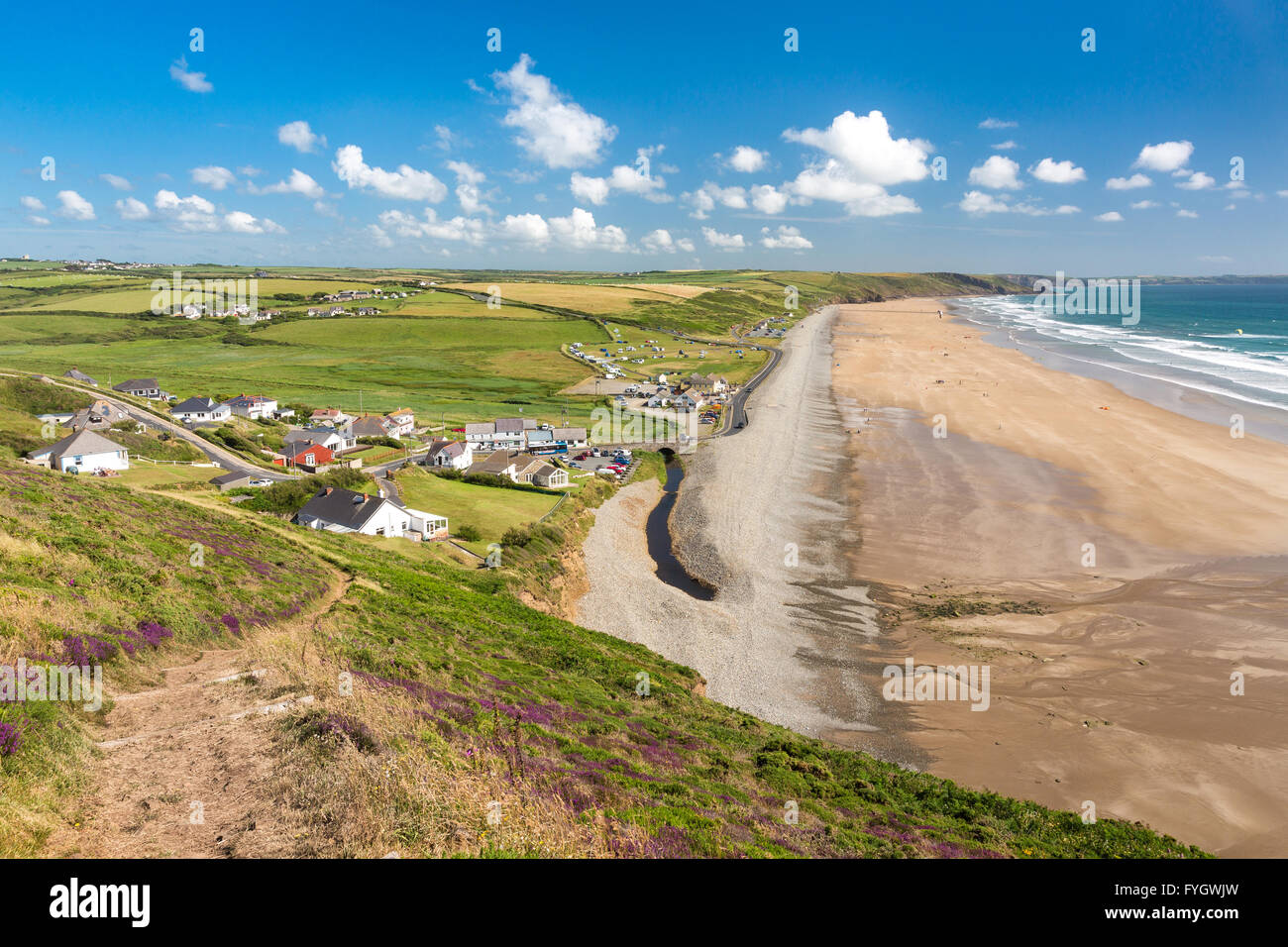 Newgale - Pembrokeshire Stock Photo - Alamy