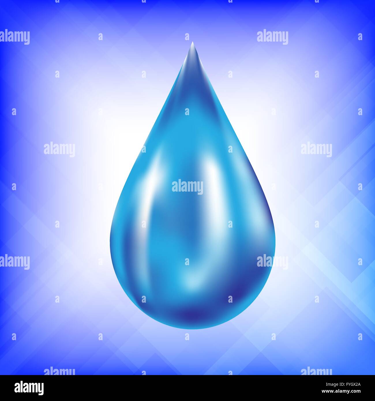 Realistic Water Drop Icon Stock Vector Image & Art - Alamy