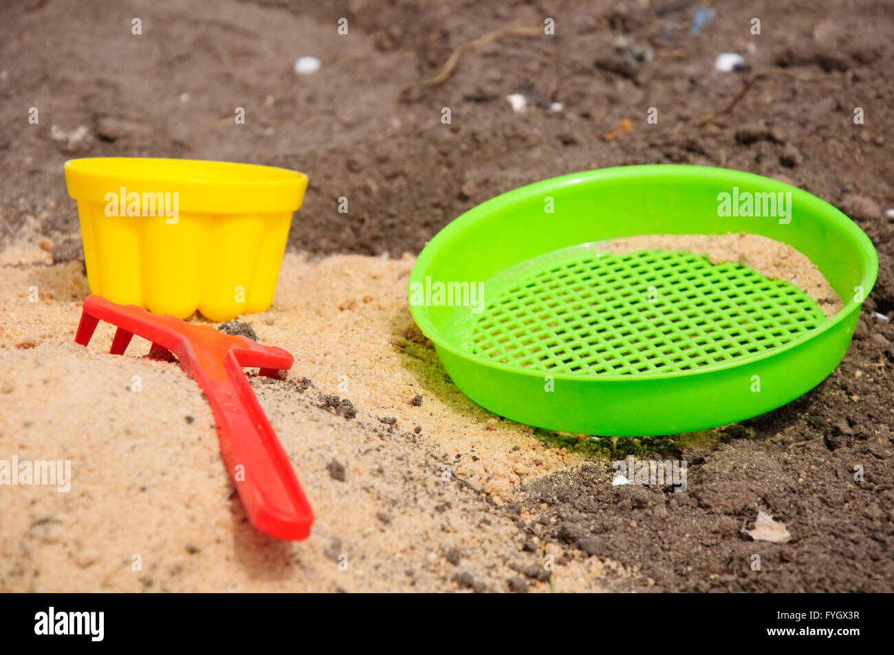 multicoloured childrens plastic toys Stock Photo - Alamy