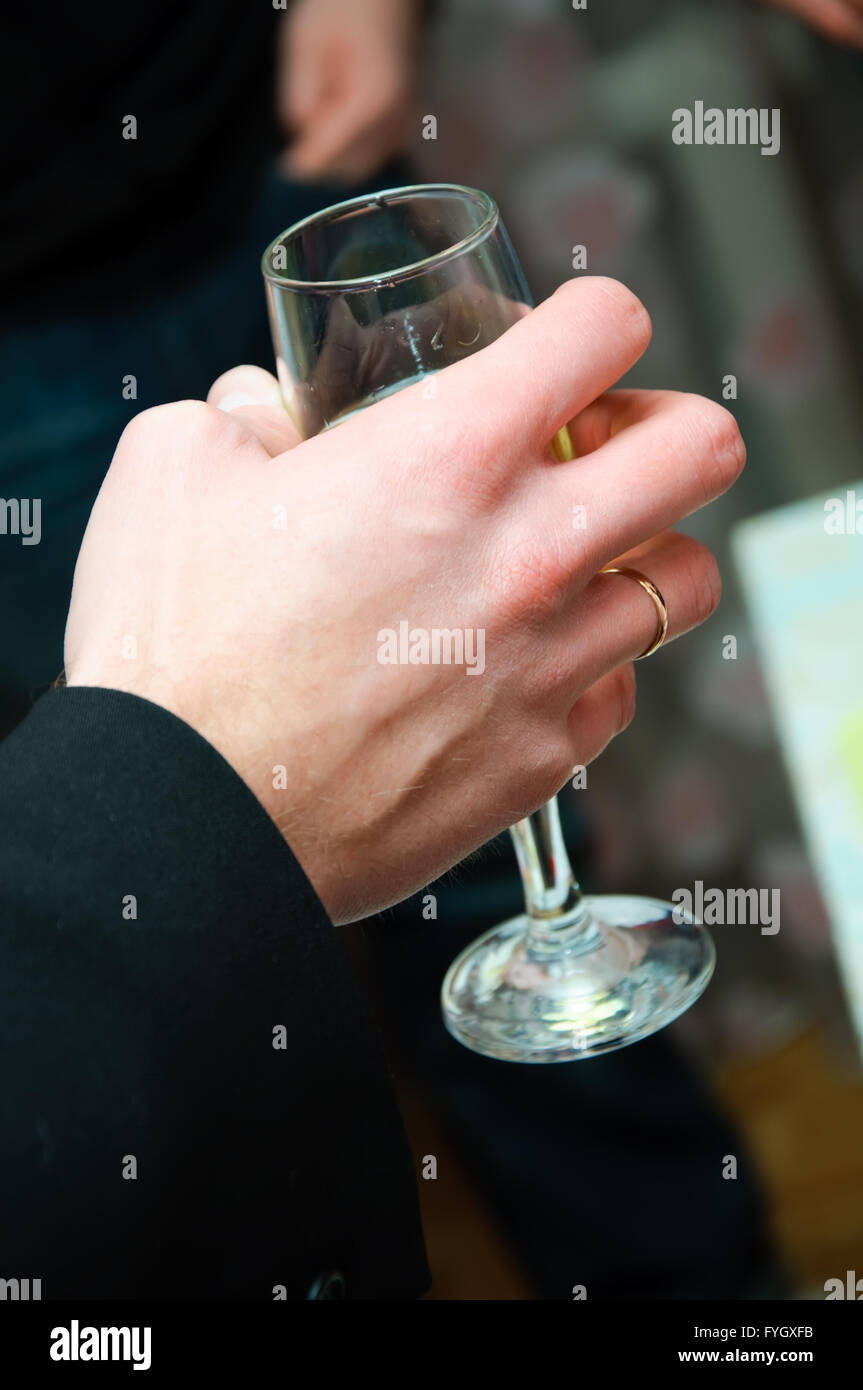 Celebratory feast. wedding event. toast Stock Photo - Alamy