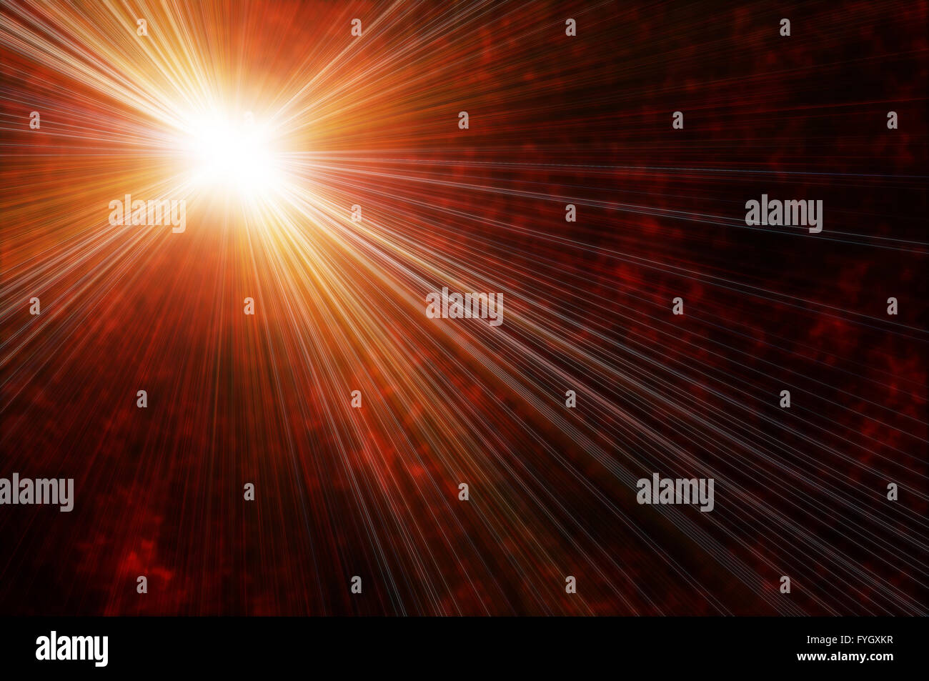fire star on a dark background Stock Photo - Alamy