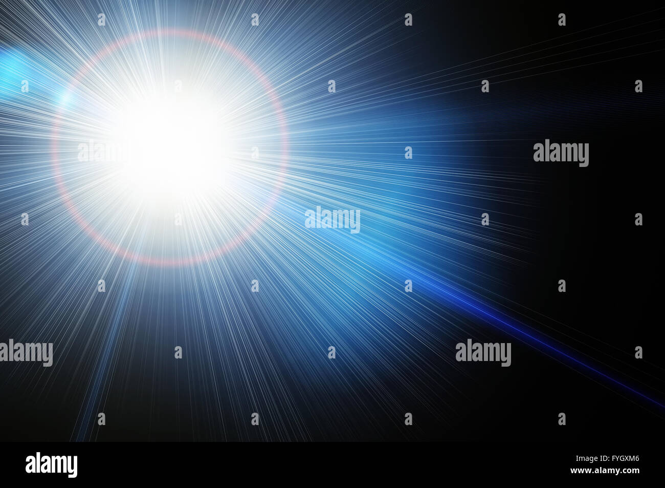 white flash on a black backgrounds Stock Photo - Alamy