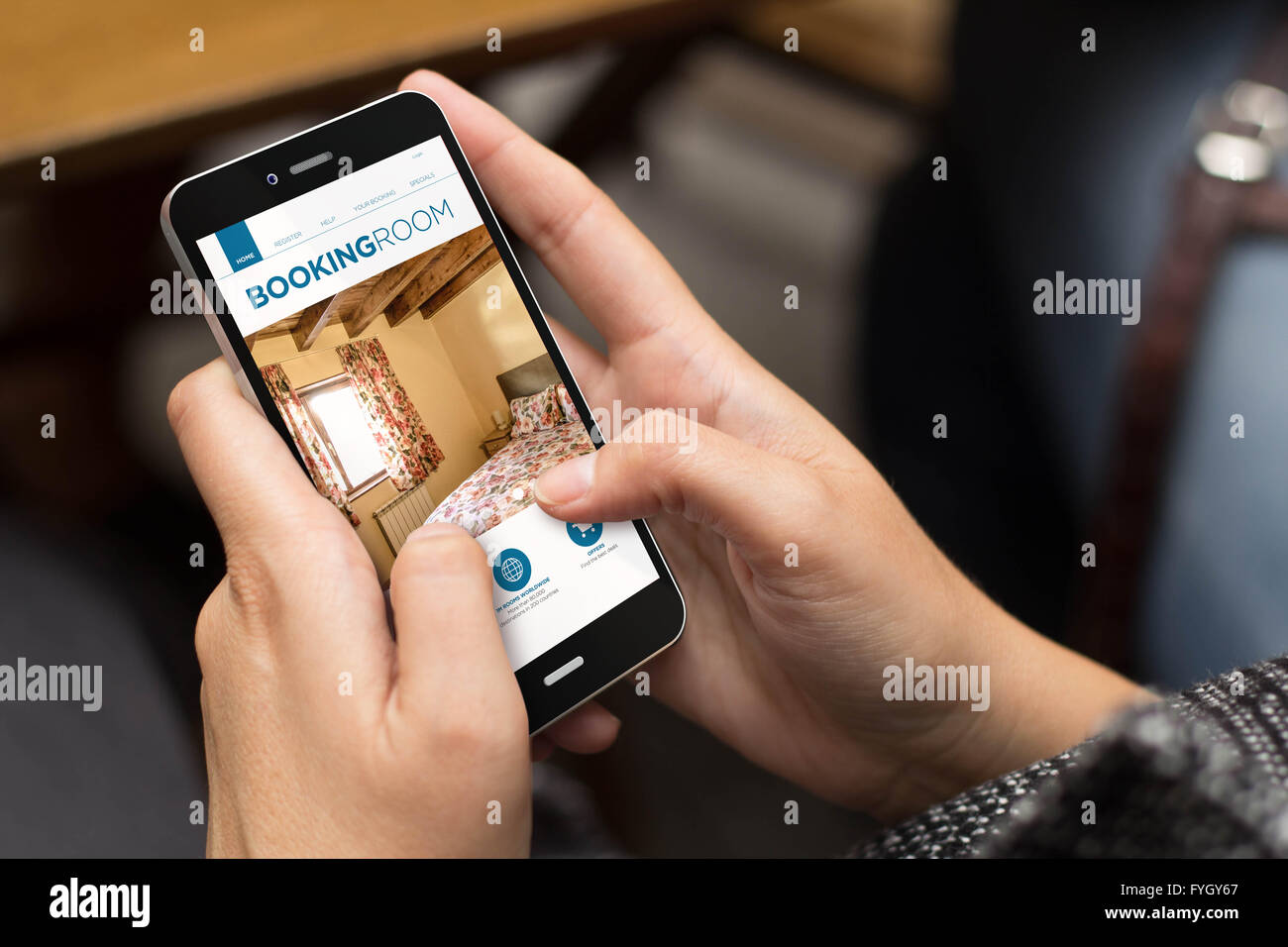 Booking hi-res stock photography and images - Alamy