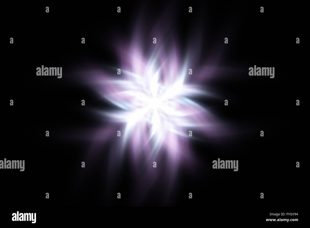 white halo. abstract fantastic background Stock Photo - Alamy