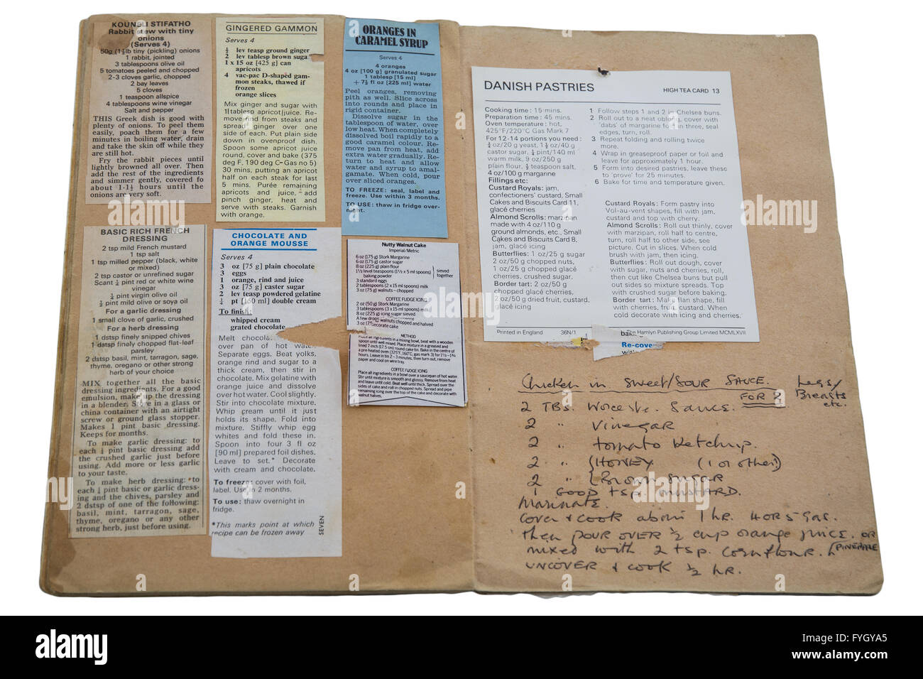 Book scrap hi-res stock photography and images - Alamy