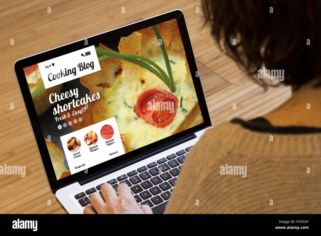 Cooking on monitor hi-res stock photography and images - Alamy