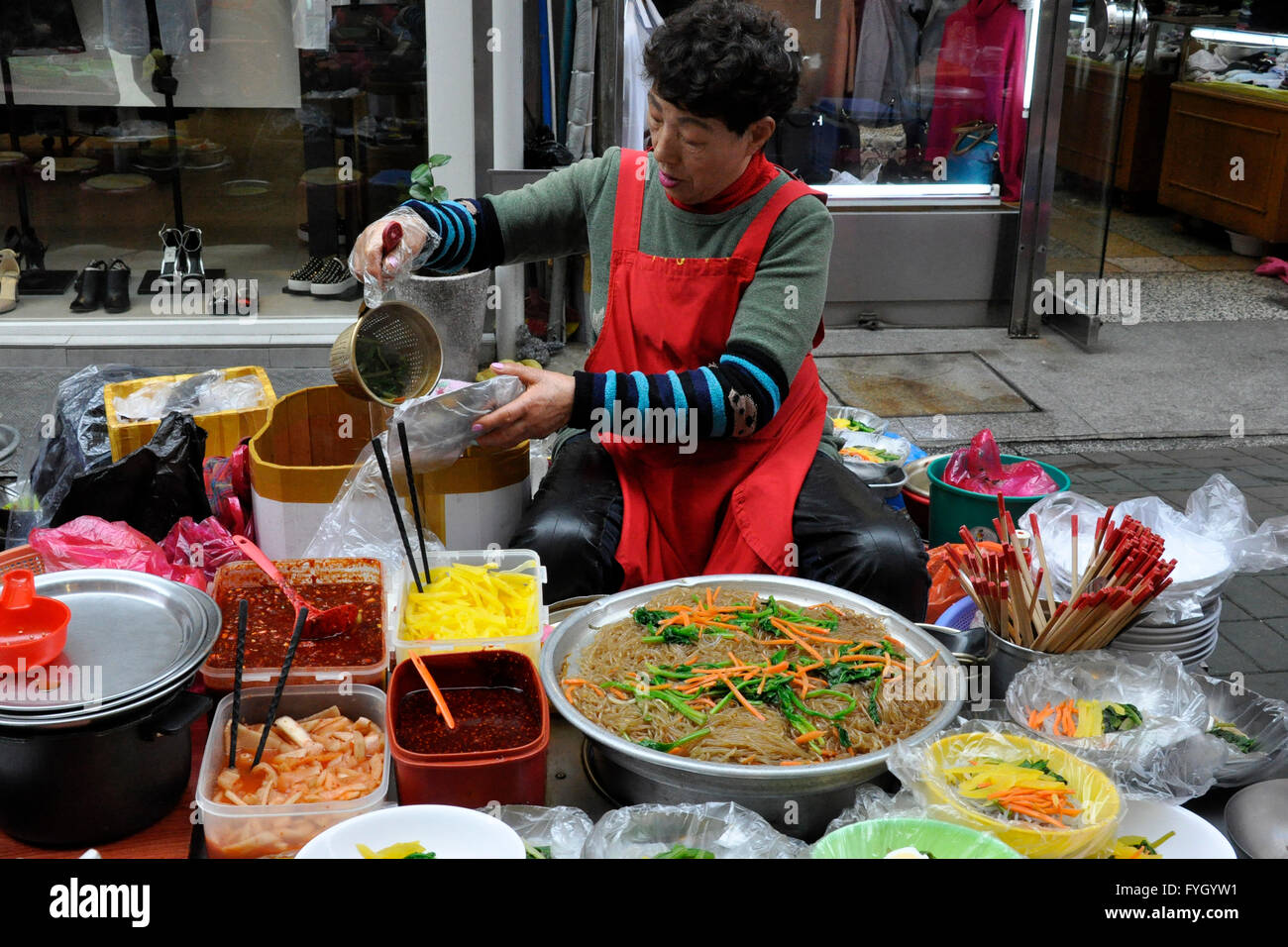 South Korea, Busan, fish market Stock Photo - Alamy