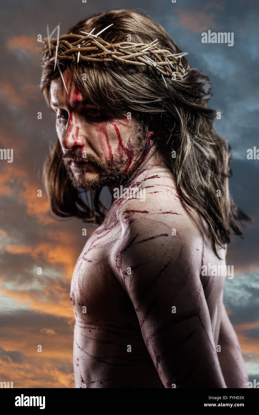 Jesus bleeding heart hi-res stock photography and images - Alamy