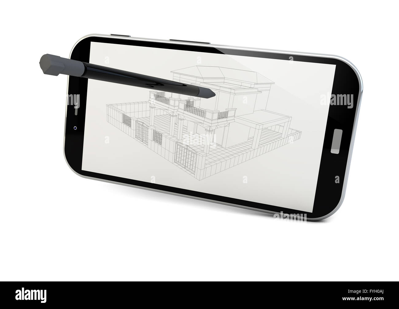 App screen design Cut Out Stock Images & Pictures - Alamy