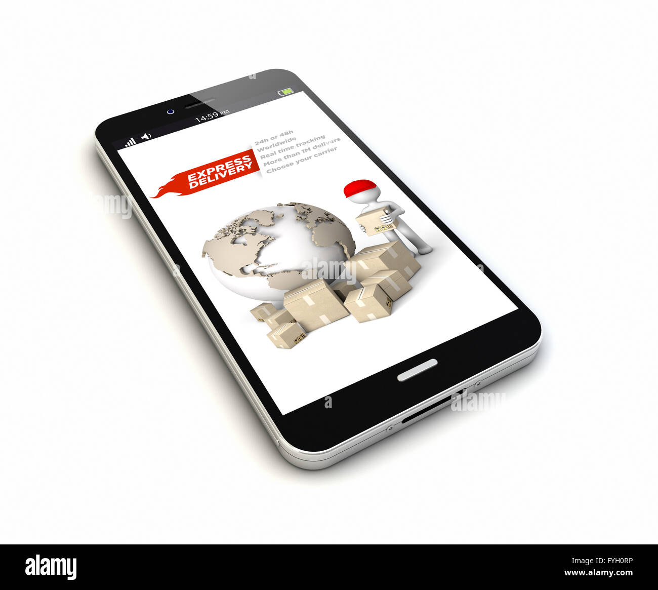 The original global express hi-res stock photography and images - Alamy