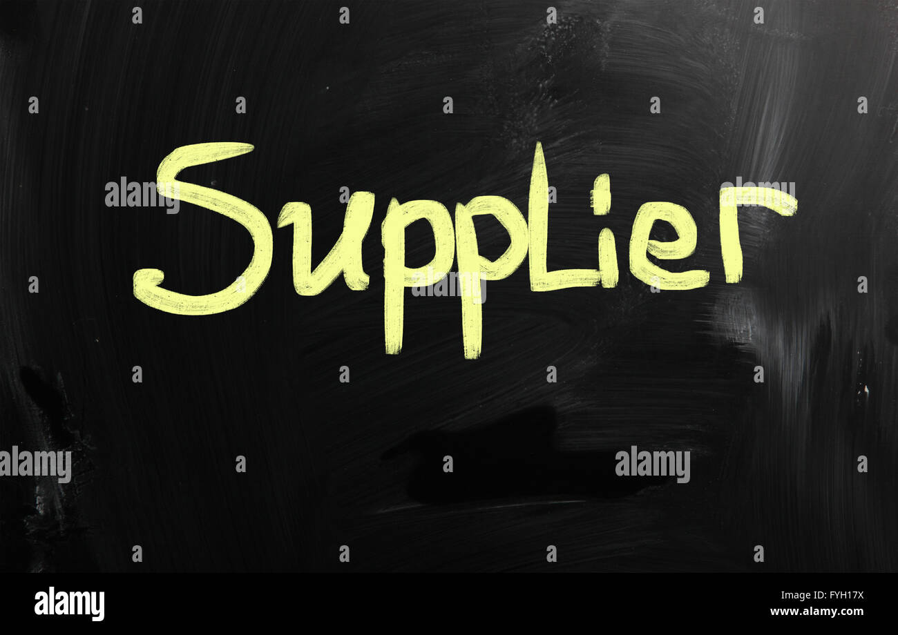 Business ideas handwritten with white chalk on a blackboard Stock Photo ...