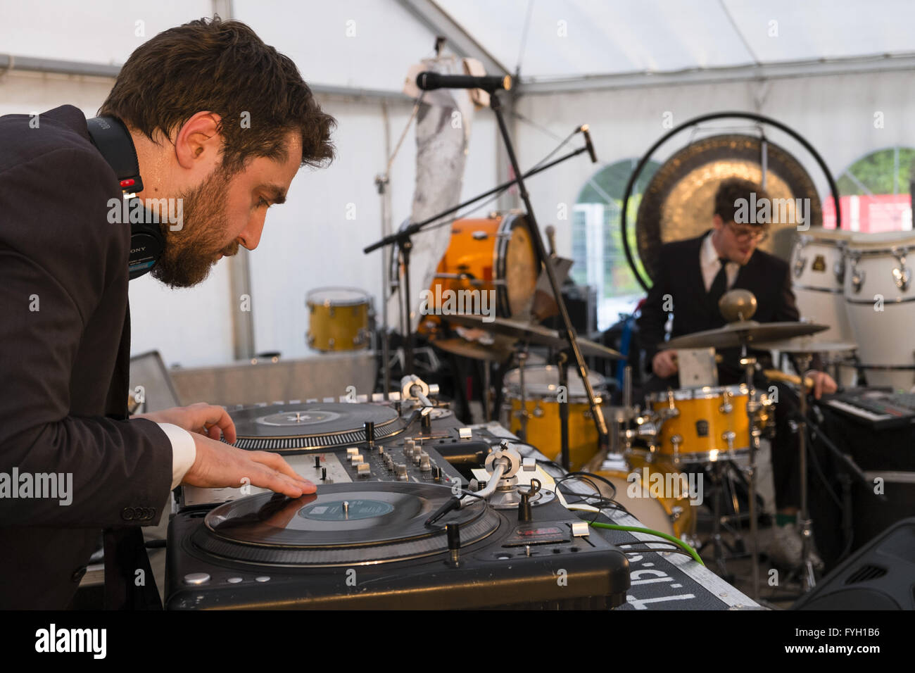 Duo Christopher Rumble - 50. Jazzworkshop Peitz Stock Photo - Alamy