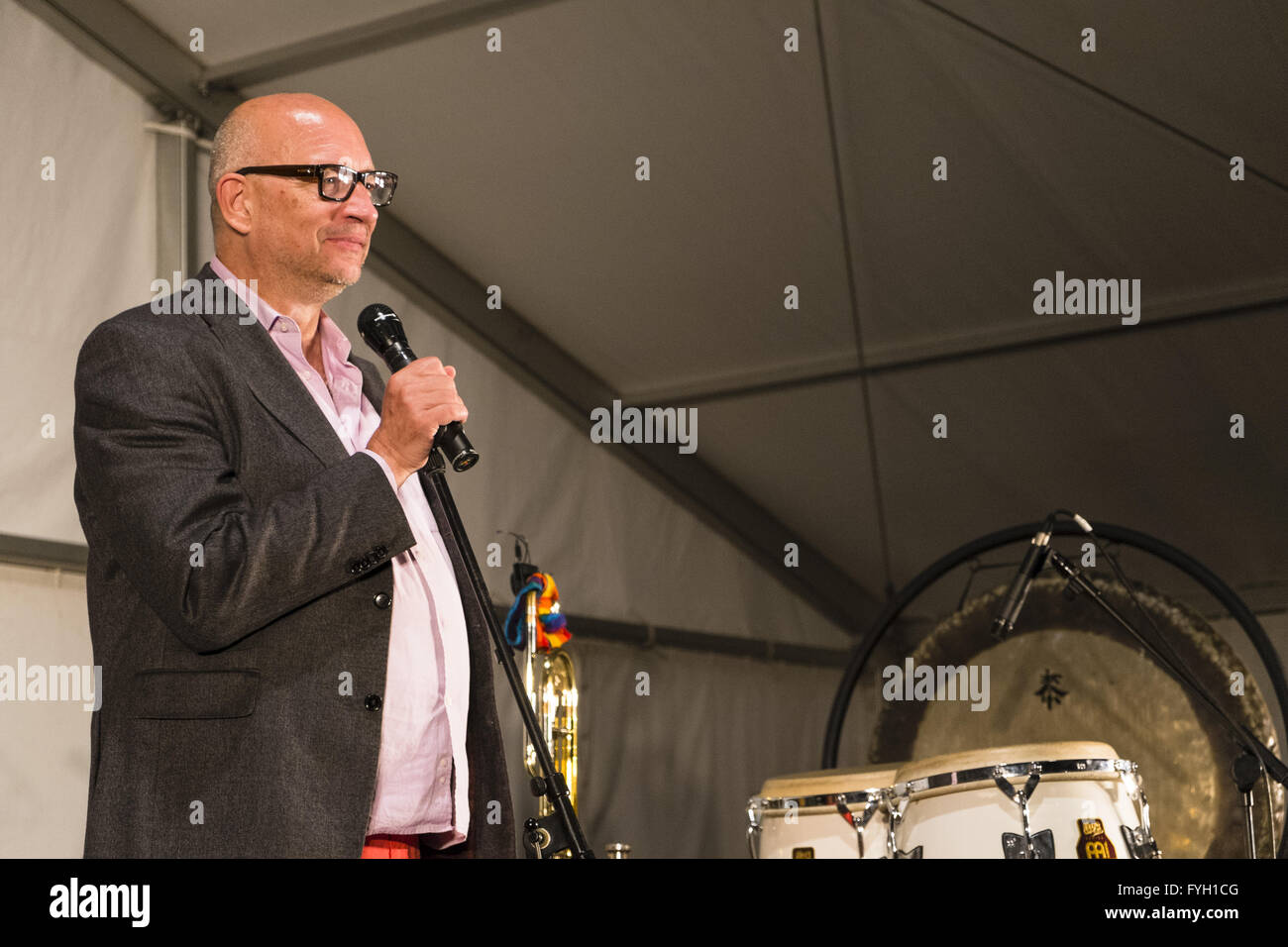 Ulli Blobel during the 50. Jazzwerkstatt Peitz Stock Photo - Alamy