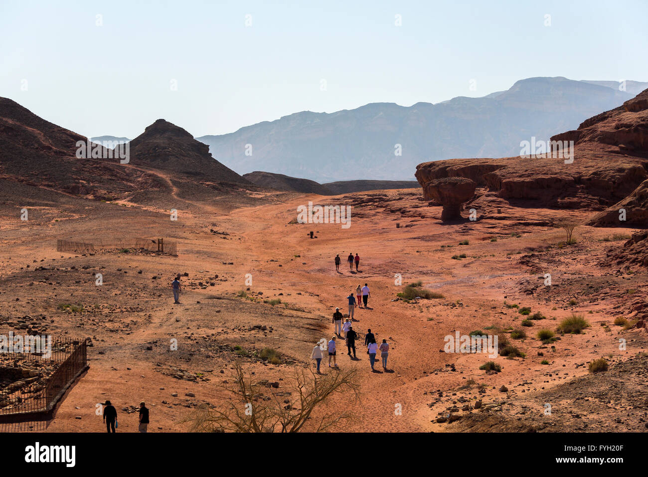 Dry desert land along hi-res stock photography and images - Alamy