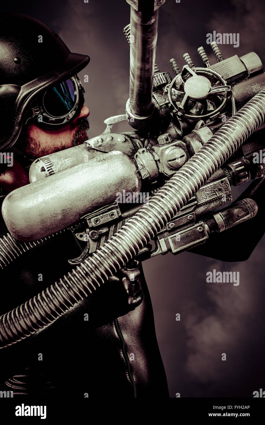 Suit of cybernetic armor hi-res stock photography and images - Alamy