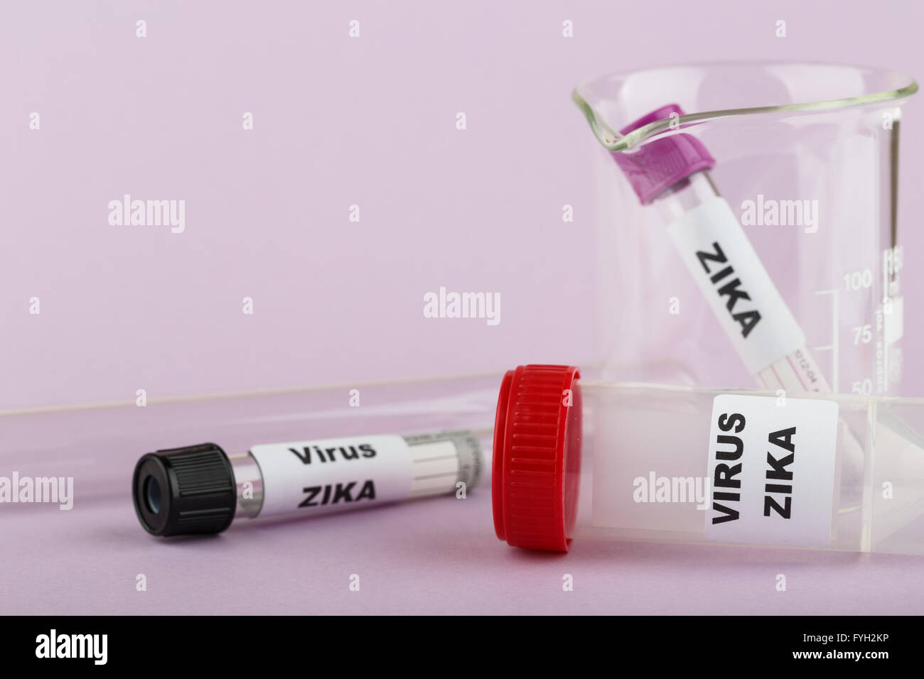 Zika virus concept photo with test tube Stock Photo - Alamy