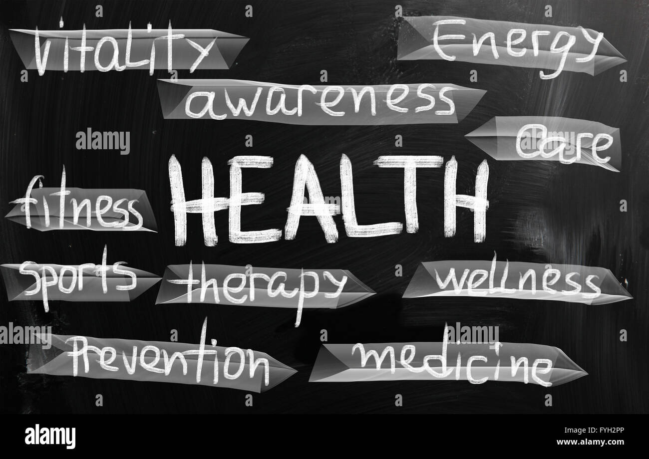 Health concept drawing hi-res stock photography and images - Alamy