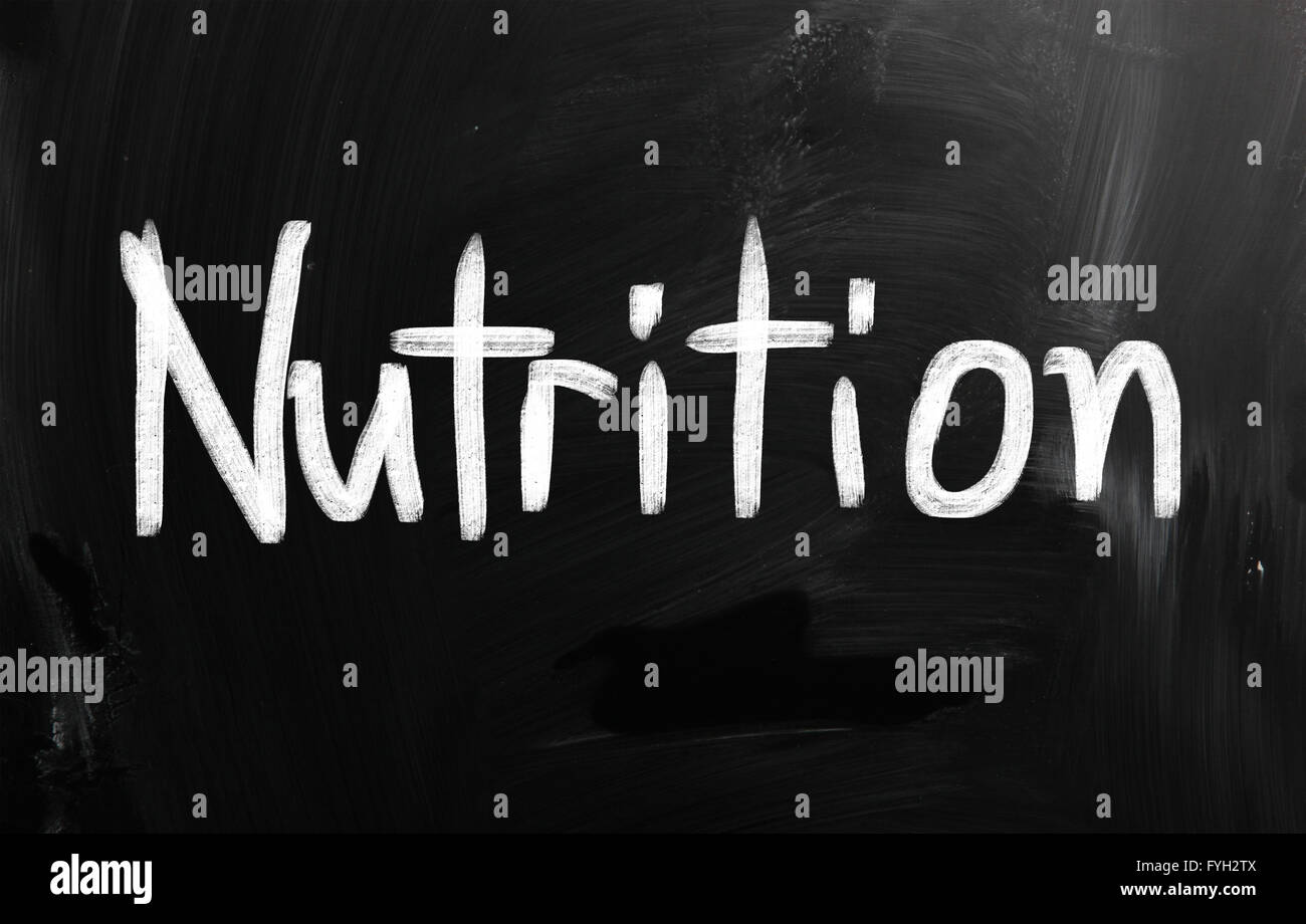 Health concept handwritten with chalk on a blackboard Stock Photo - Alamy