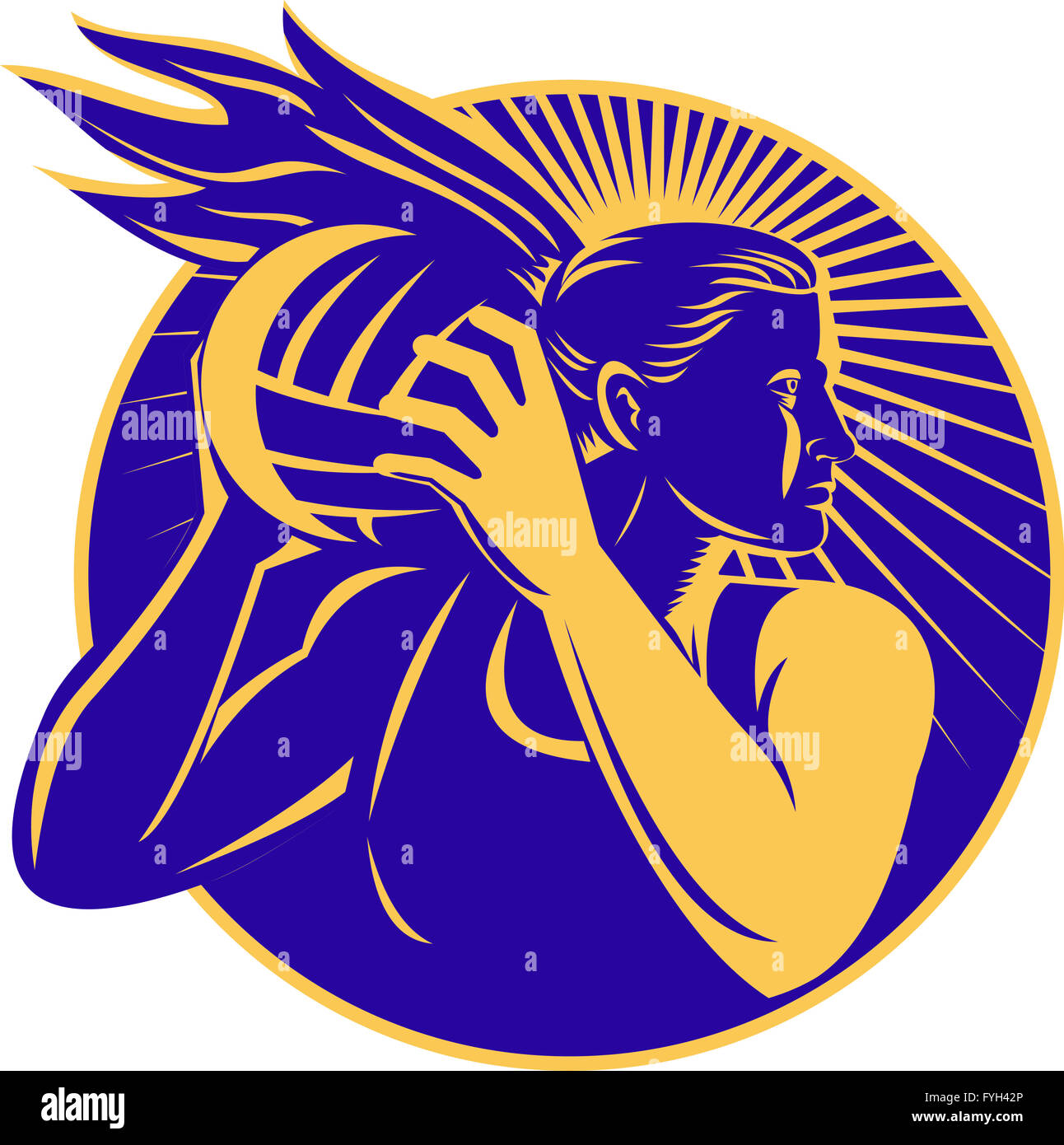 netball player holding passing ball Stock Photo - Alamy