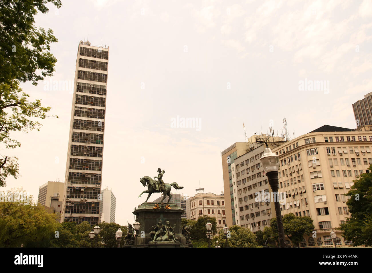 Center of Rio de Janeiro Stock Photo - Alamy