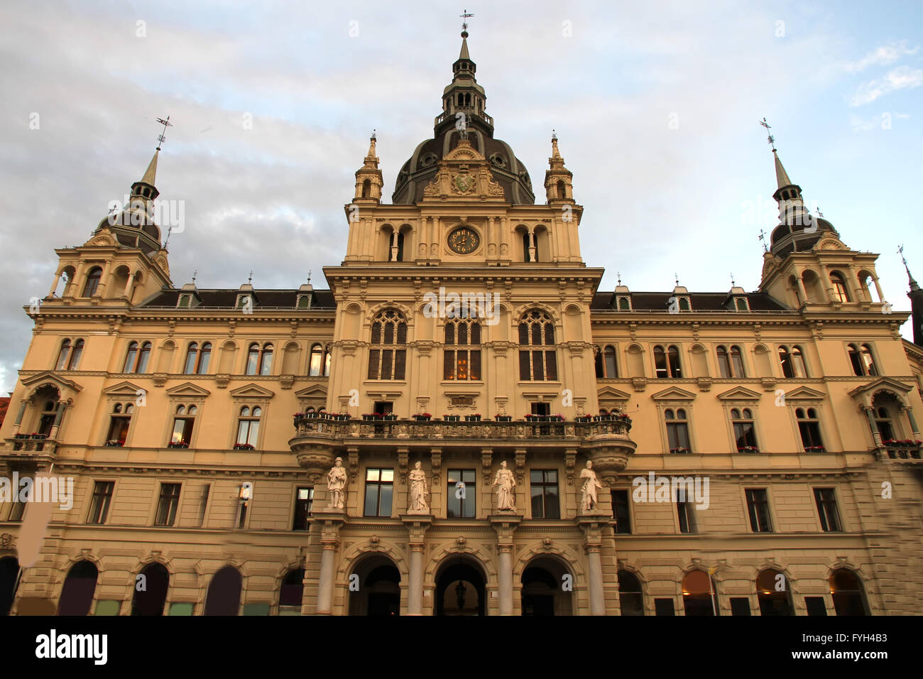 Town Hall Stock Photo - Alamy