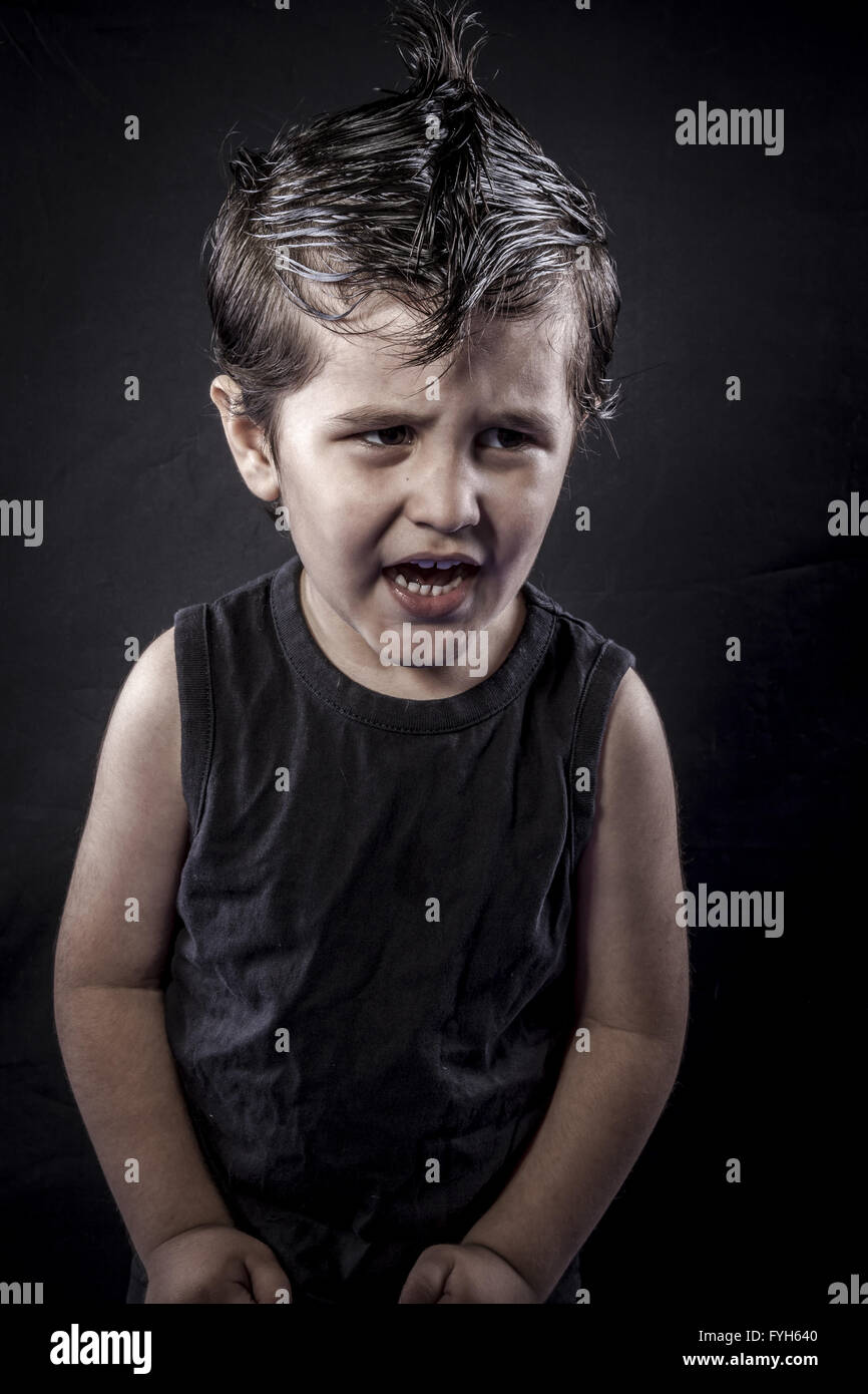 Anger child dress funny expressions hi-res stock photography and images ...