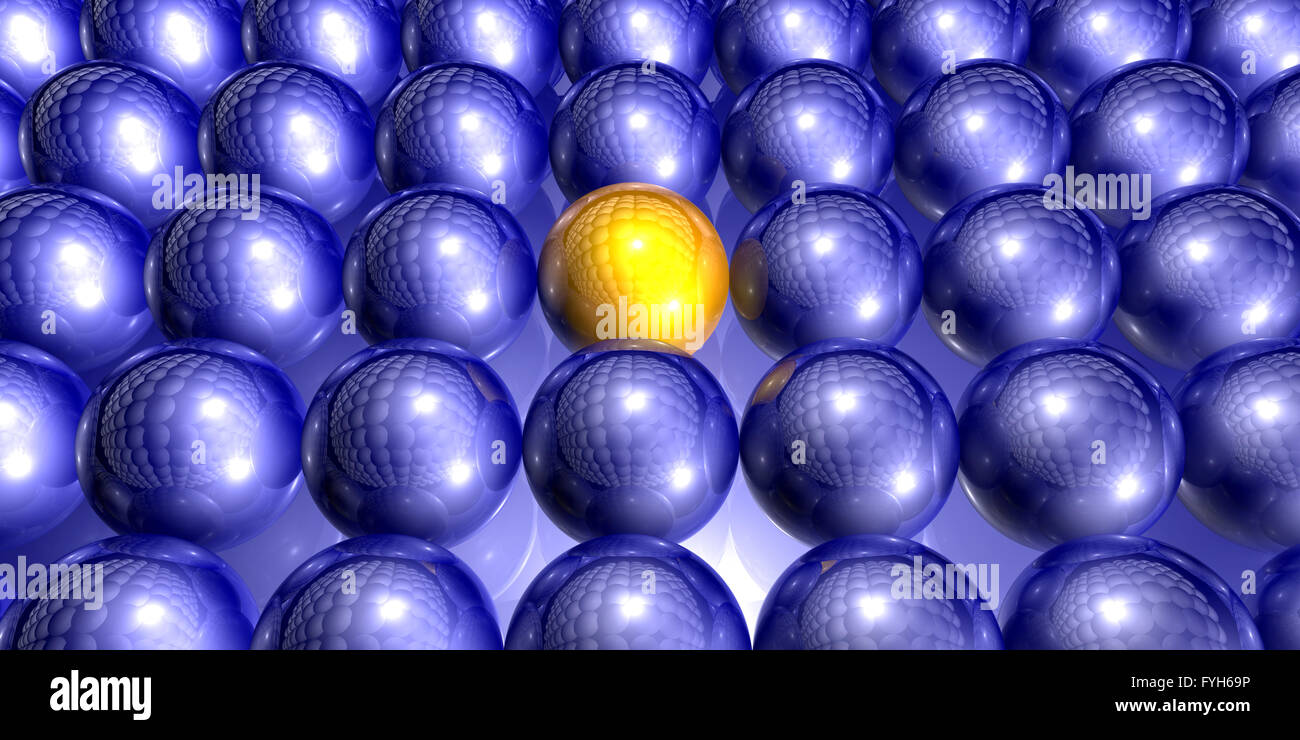 One is different Stock Photo - Alamy