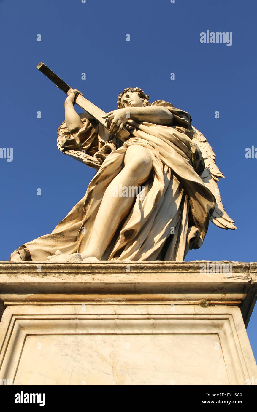 Statue in Rome Stock Photo - Alamy