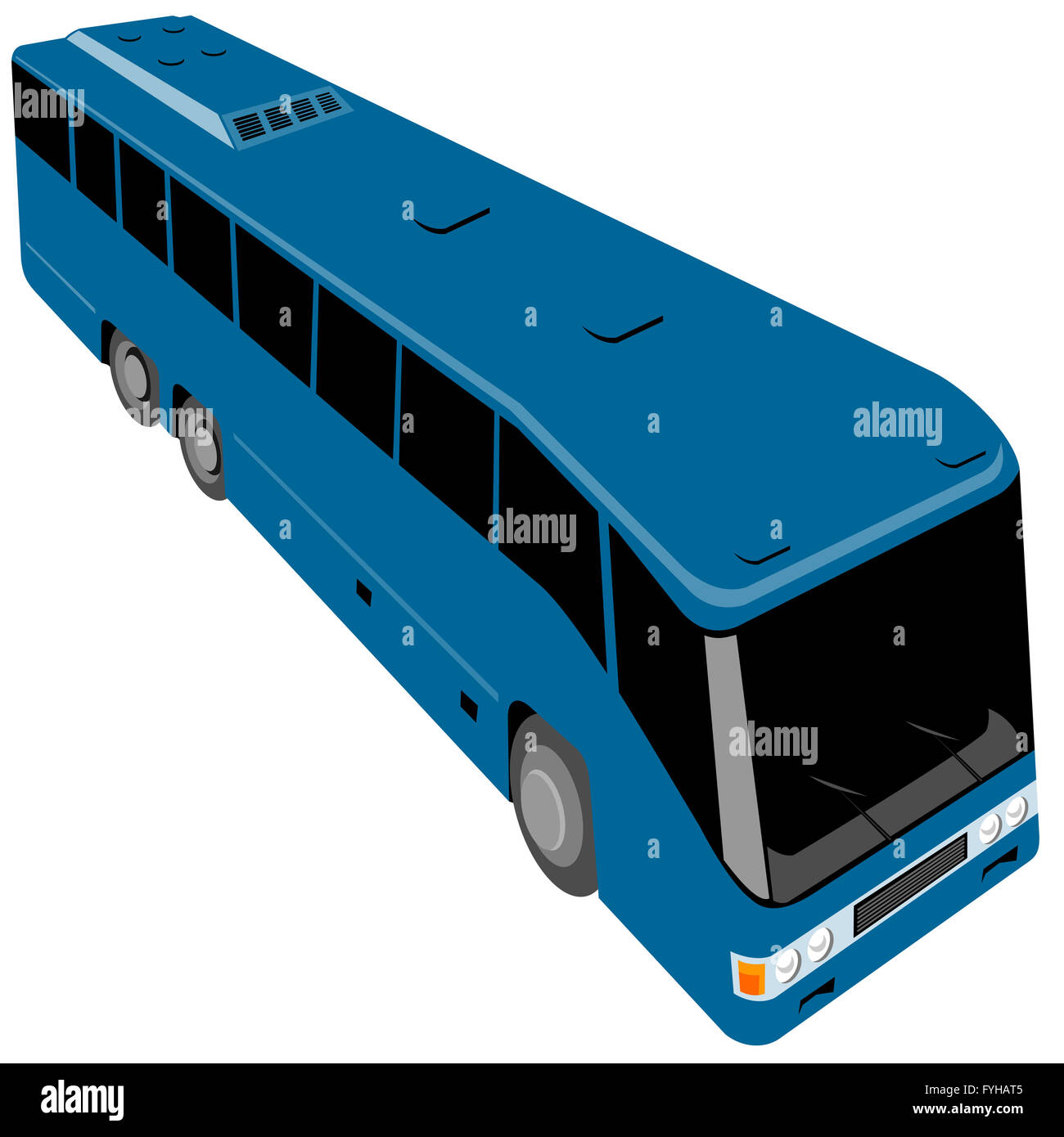 shuttle coach bus Stock Photo - Alamy