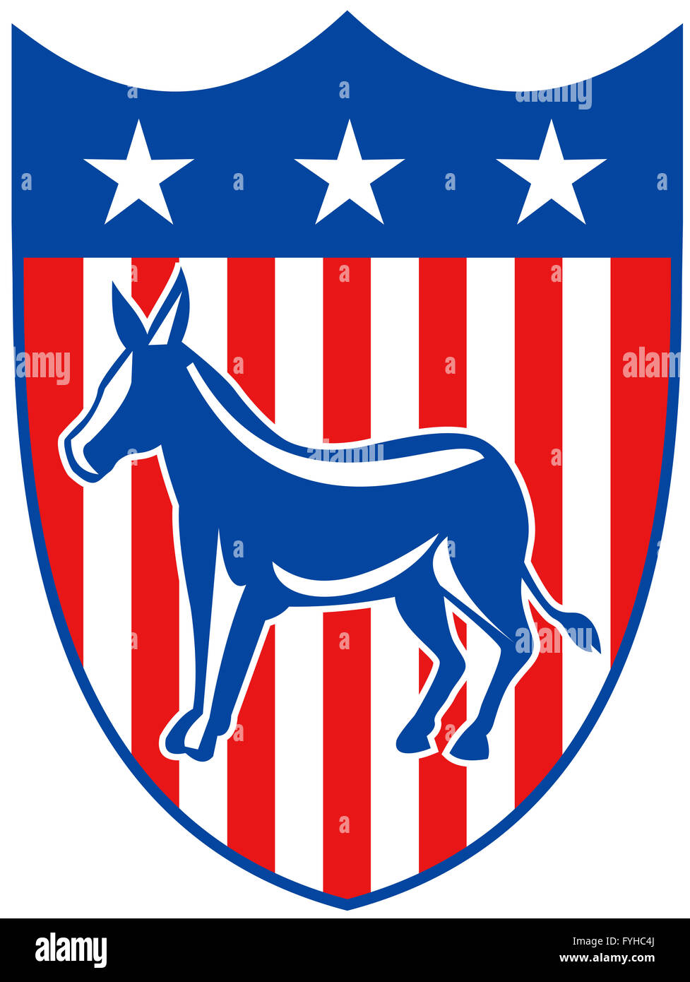 Democrat Donkey Mascot Stock Photo - Alamy