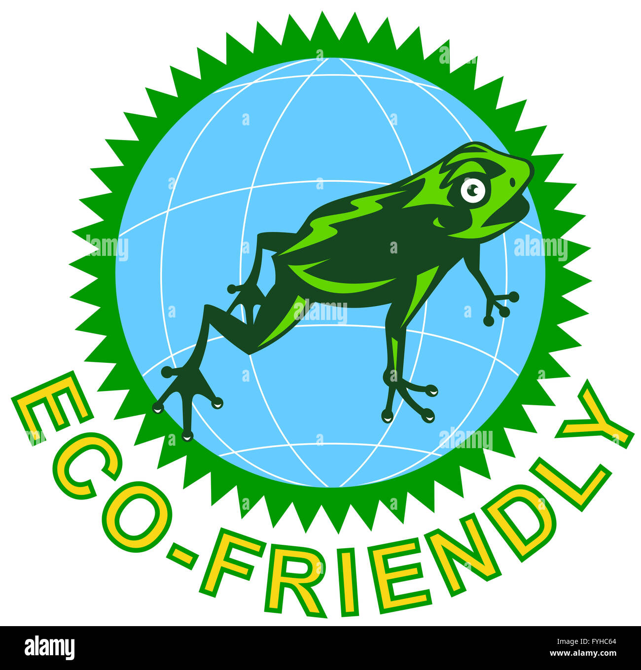 Earth Friendly Sign Stock Photo - Alamy