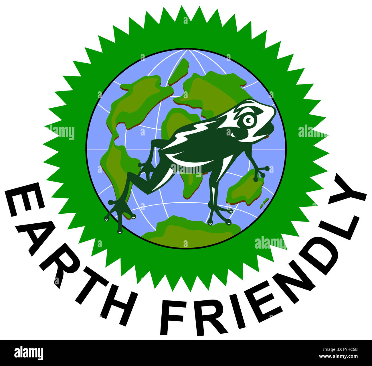 Earth Friendly Sign Stock Photo - Alamy