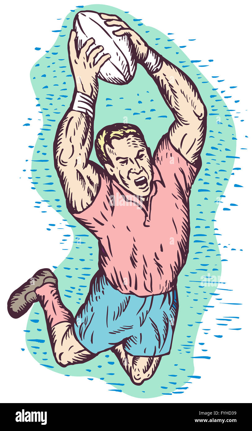 rugby player diving scoring a try Stock Photo - Alamy