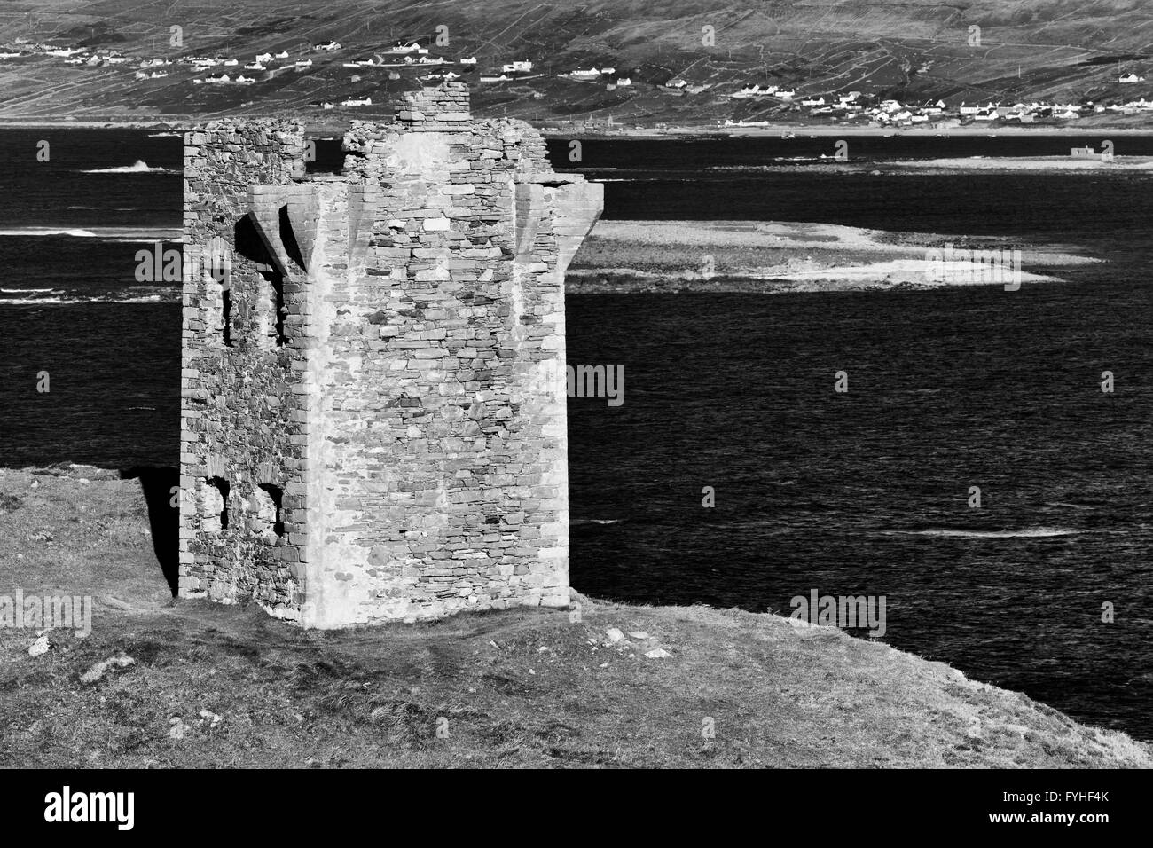 Crohy Head Tower, Dungloe, County Donegal, Ireland, Europe Stock Photo ...