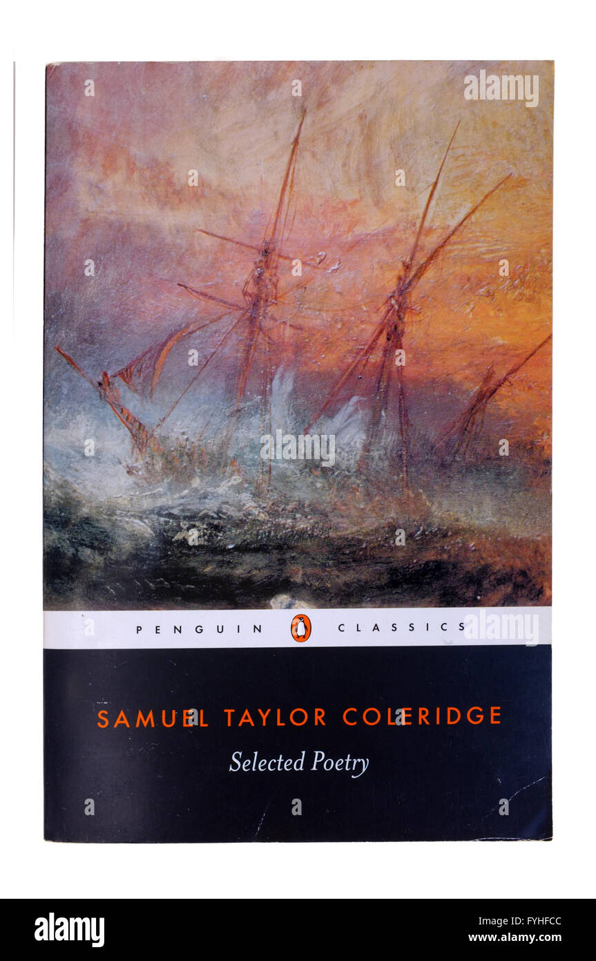 The front cover of Selected Poetry by Samuel Taylor Coleridge ...