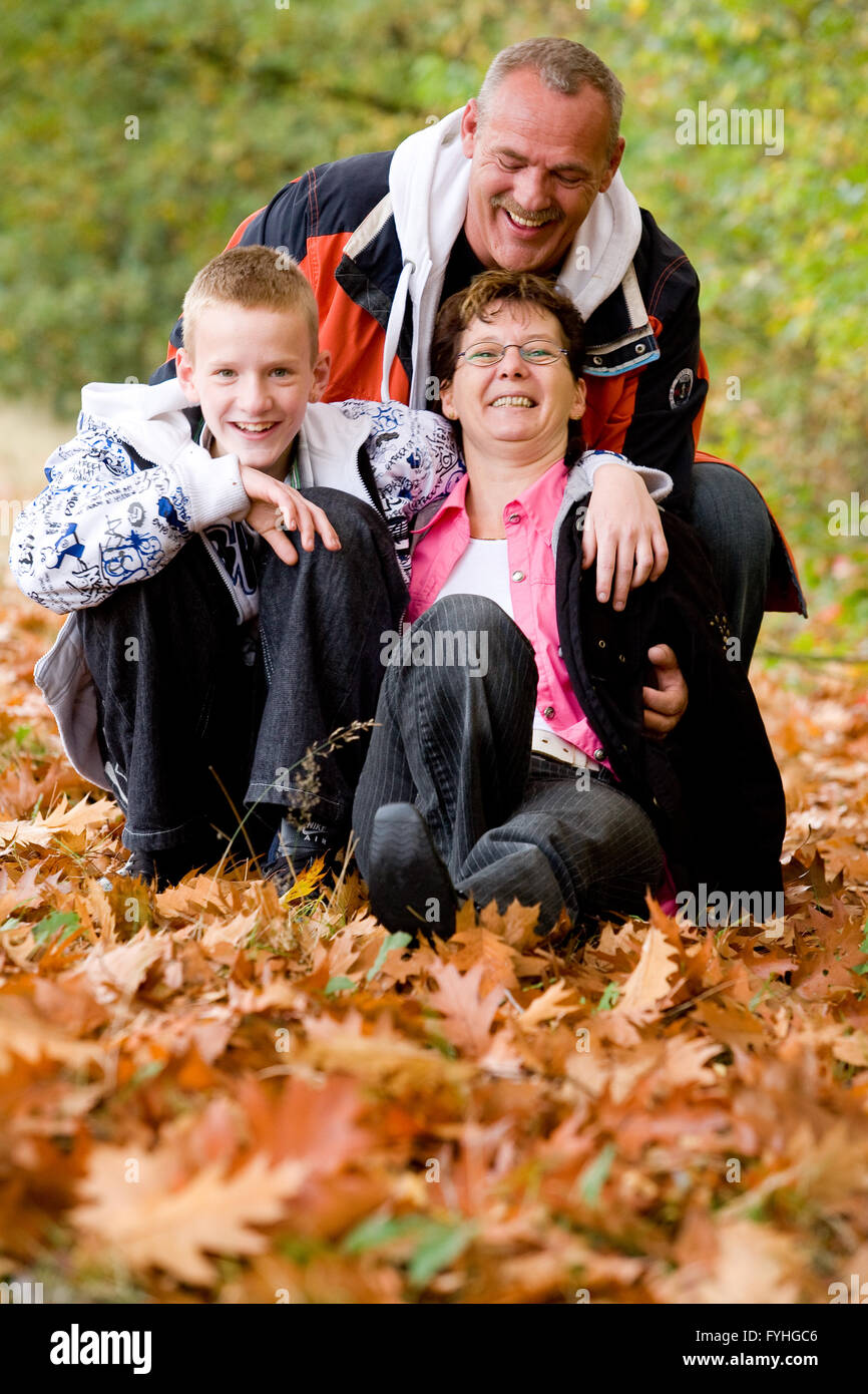 Family forest fun hi-res stock photography and images - Alamy