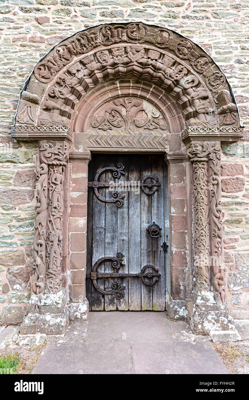 Kilpeck church hi-res stock photography and images - Alamy