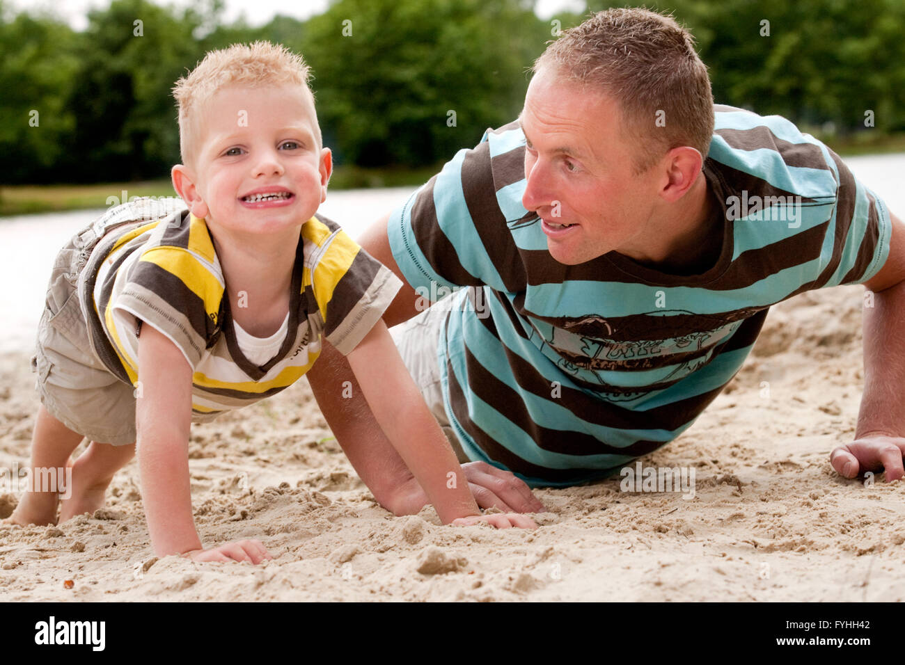 Child push ups hi-res stock photography and images - Alamy