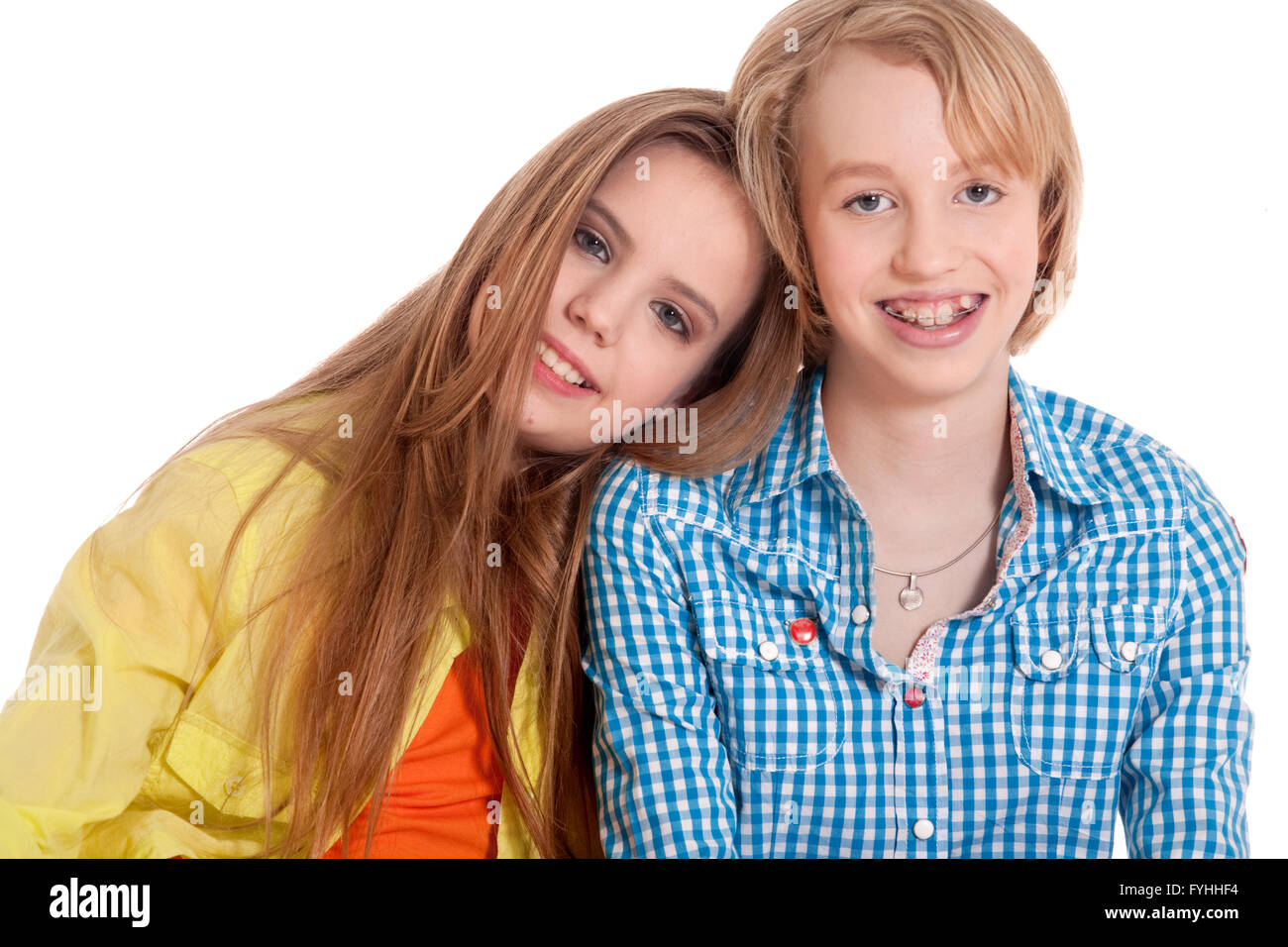 2 girls hi-res stock photography and images - Alamy