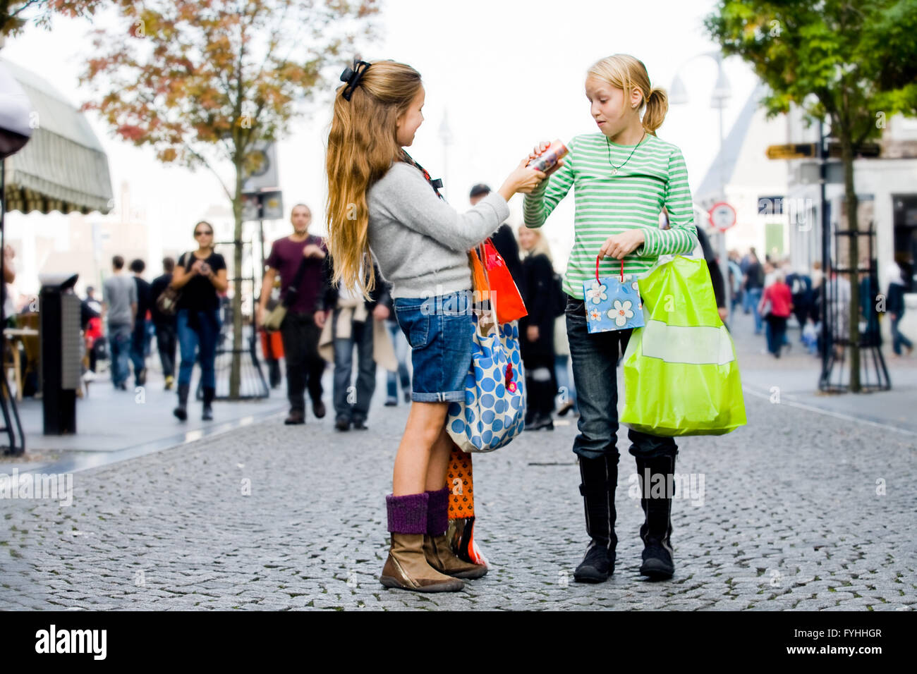 Children are shopping Stock Photo - Alamy