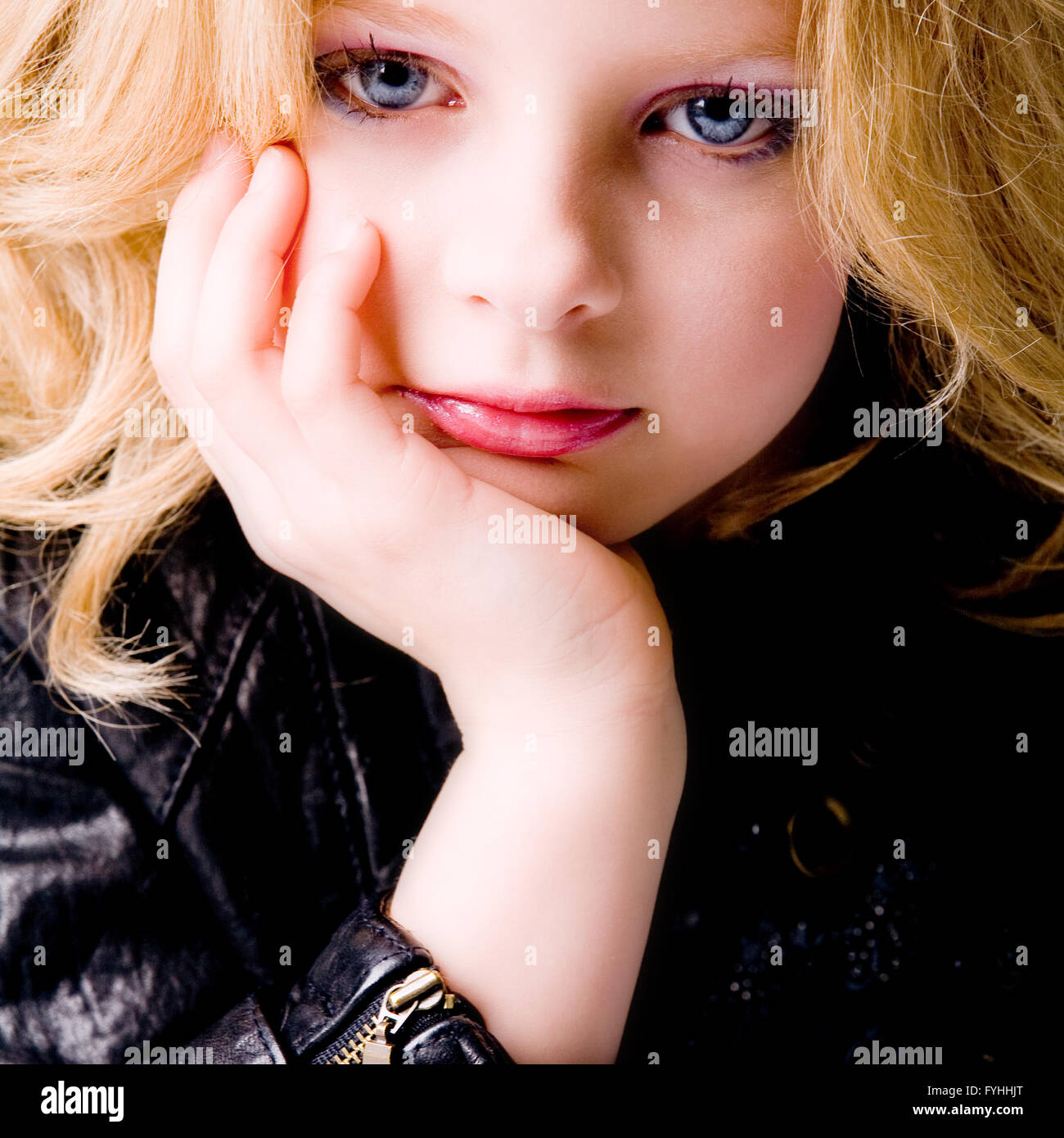 Child pouting hi-res stock photography and images - Alamy