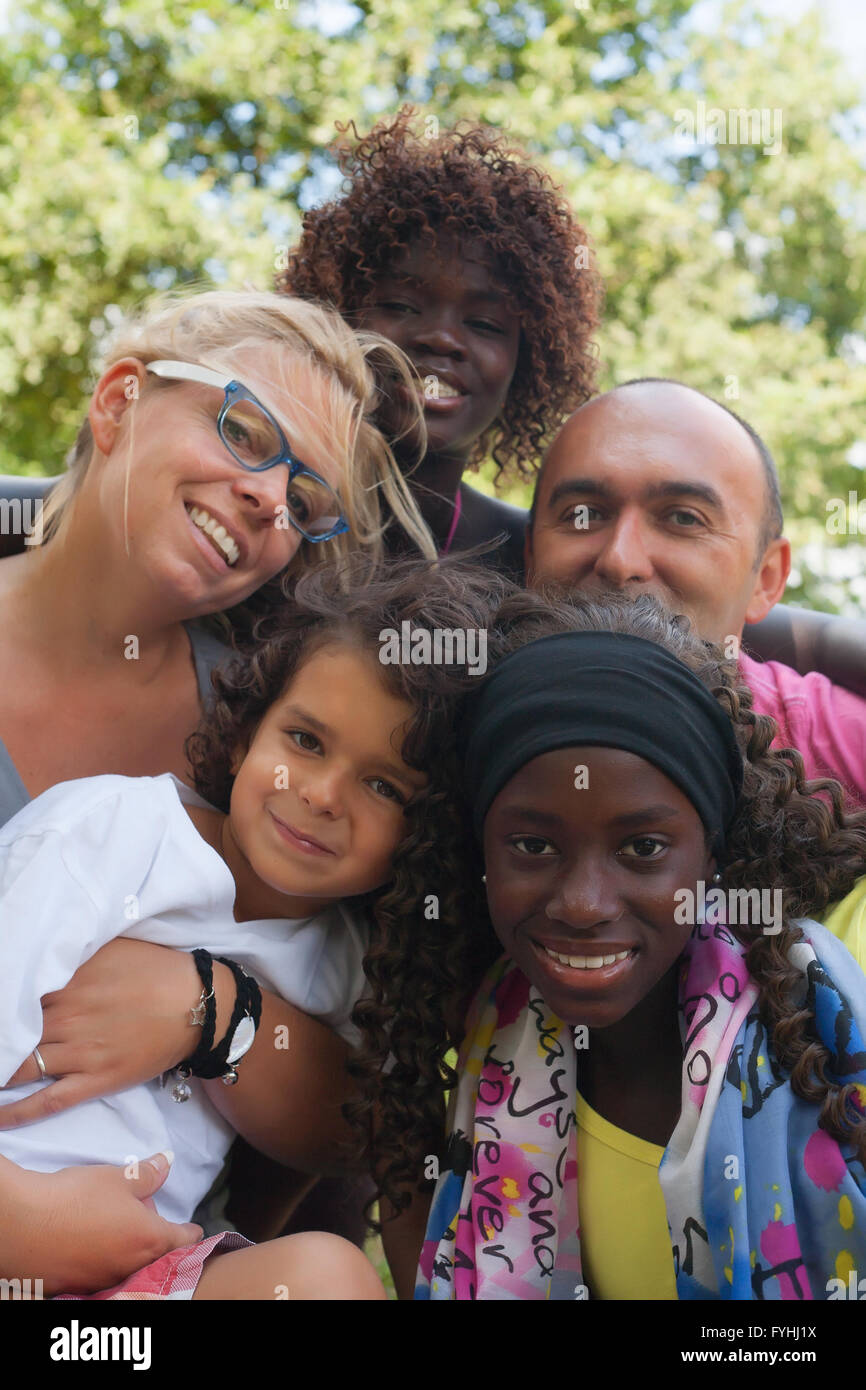 Ethnic family hi-res stock photography and images - Alamy