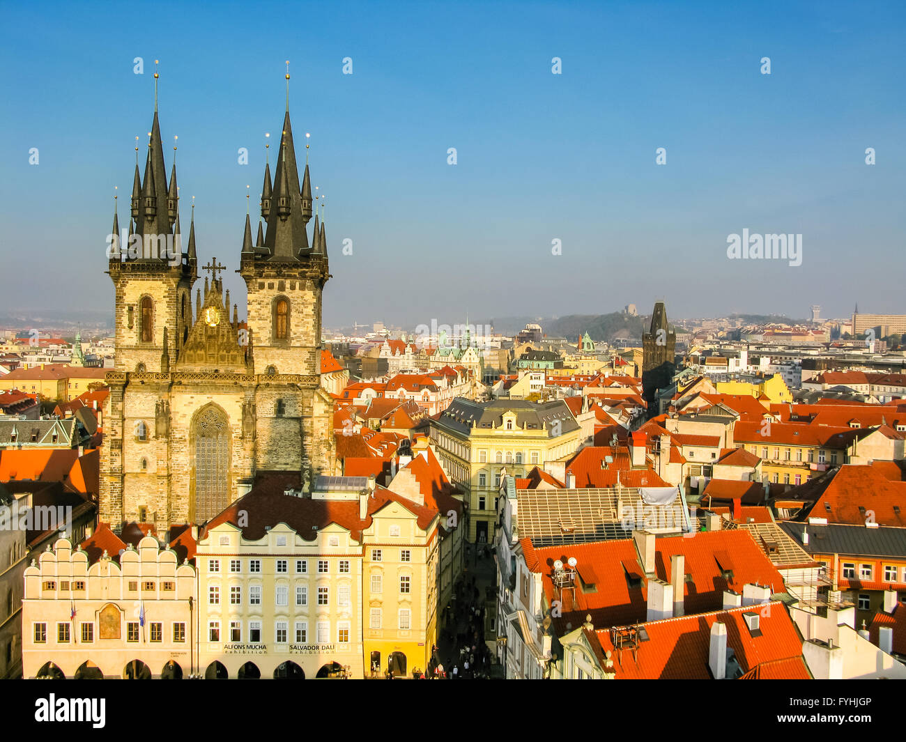 Church of Our Lady before Tyn Stock Photo - Alamy