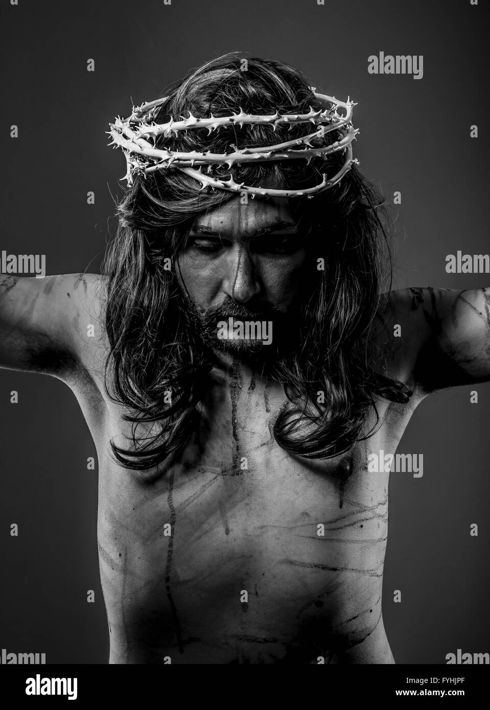 Christianity, representation of Jesus Christ on the cross Stock Photo - Alamy