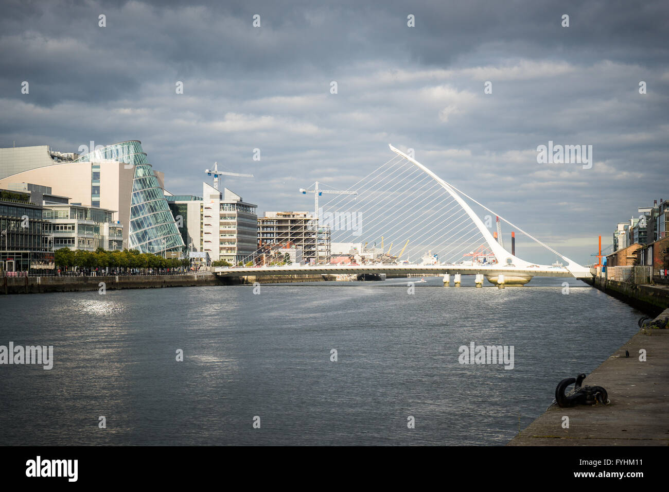 Samuel Beckett bridge - Dublin - Ireland Stock Photo - Alamy